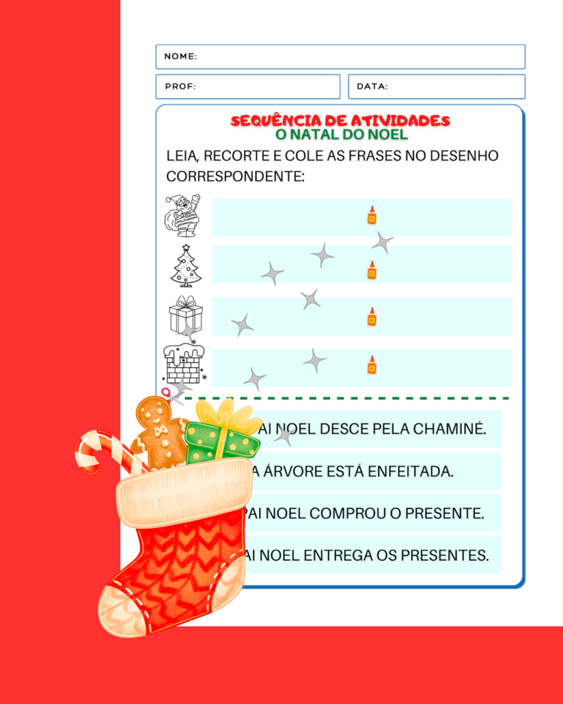 Sequência de atividades – Natal 2° ano – Naiara Materiais Pedagógicos